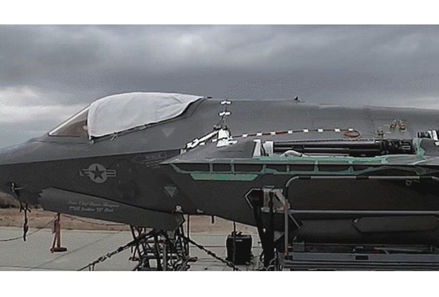 VIDEO: V ZDA preizkusili gatlingov mitraljez GAU-12 na lovcu F-35 ...