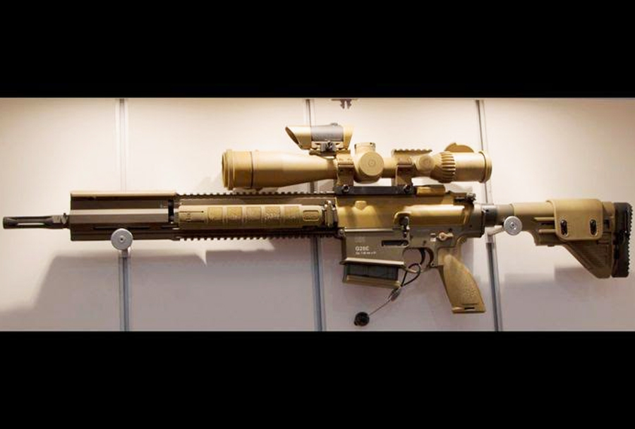 Ameriška vojska izbrala nemške ostrostrelke Heckler & Koch G28E ...